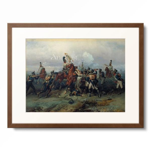Artist: Willewalde, Bogdan,1818-1903 Imagetitle: Die Heldentat eines Kavallerie-Regiments in der Schlacht von Austerlitz...