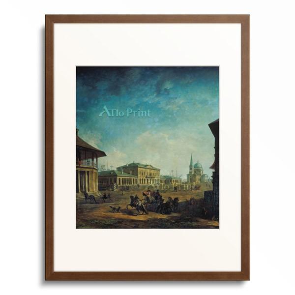 Artist: Aleksejew, Fjodor Jakowlewitsch,1753-1824 Imagetitle: Ansicht der Stadt Nikolajew. 1798/1800 Dimensions: 196,5 x...