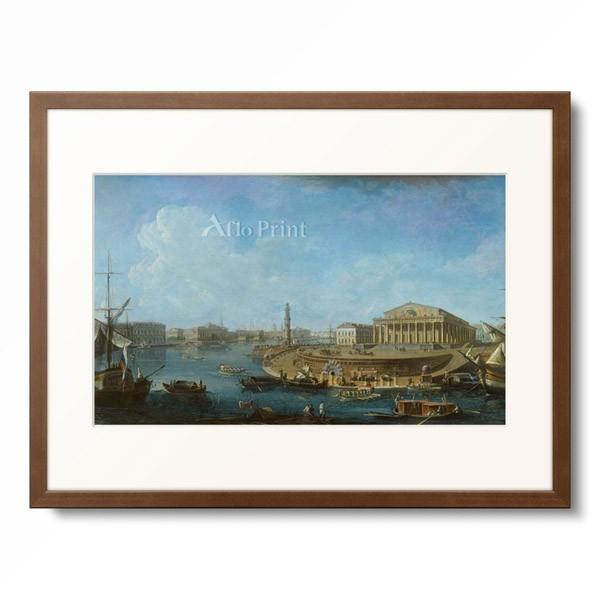 所蔵: トレチャコフ美術館Artist: Aleksejew, Fjodor Jakowlewitsch,1753-1824 Imagetitle: Blick von der St.Peter-und-Paul-Festung auf B...