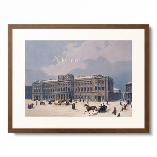 Artist: Arnout, Jules Imagetitle: Der Palast des Grossherzogs von Leuchtemberg in St. Petersburg. 1840-er Jahre Location...