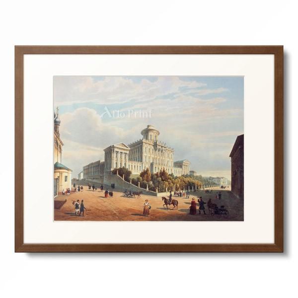Artist: Bichebois, Louis P. Alphonse,1801-1850 Imagetitle: Das Paschkow-Haus in Moskau. 1830-er Jahre Location: Moskau, ...
