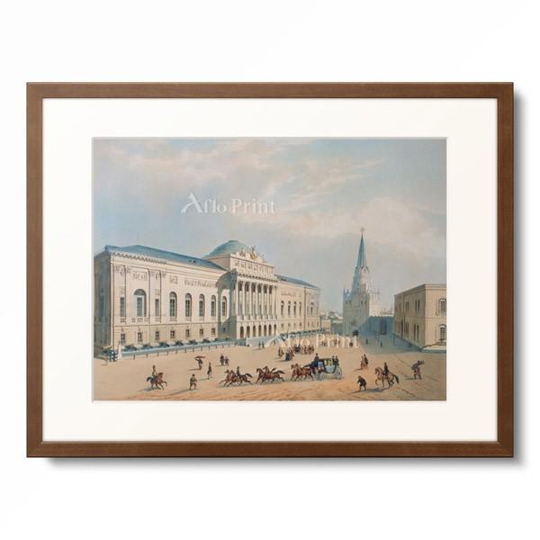 Artist: Chevalier, I Imagetitle: The armoury in the Moscow Kremlin. 1840's Location: Moskau, Puschkin-Museum