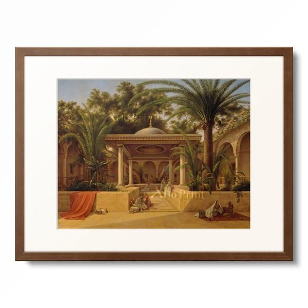 Artist: Tschernezoff, Grigorij G,1801-1865 Imagetitle: Der Kabanija-Brunnen in Kairo. 1845. Location: Tver/Russland, Kun...