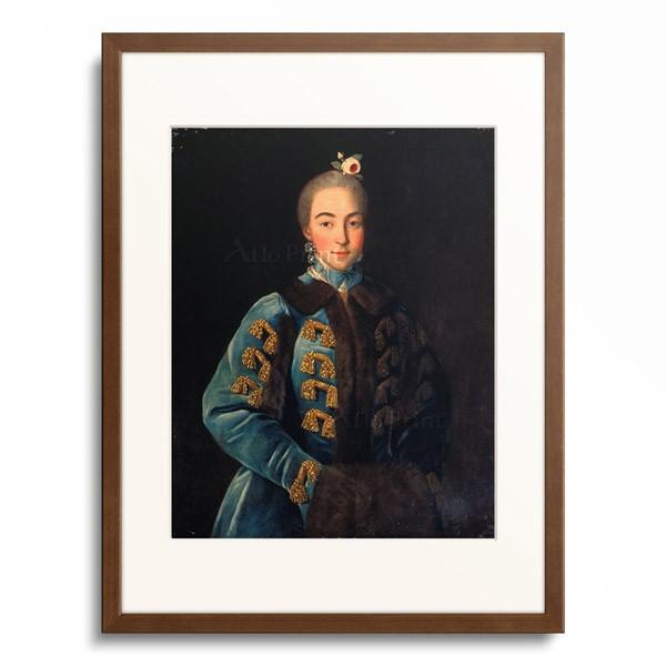 Artist: Argunoff, Iwan Petrowitsch,1727-1797 Imagetitle: Bildnis der Hofdame Furstin Anna Sheremetjeva. Vor 1768. Dimens...
