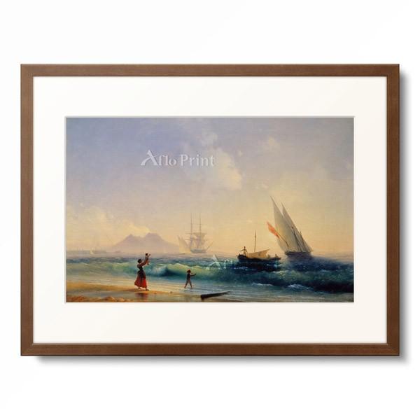 所蔵: トレチャコフ美術館Artist: Aivazovsky, Konstantinovich Ivan,1817-1900 Imagetitle: Begrussung der ruckkehrenden Fischer in der ...