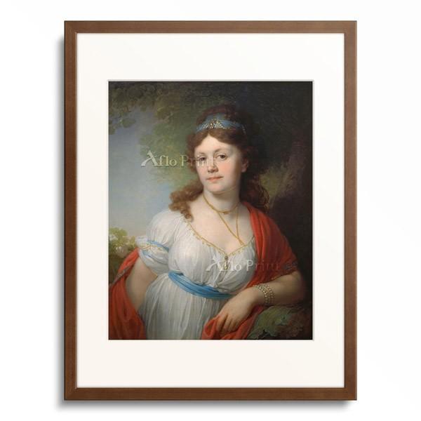 所蔵: トレチャコフ美術館Artist: Borowikowski, Wladimir Luk,1757-1825 Imagetitle: Bildnis der E. Temkina,Tochter der Zarin Katharina...