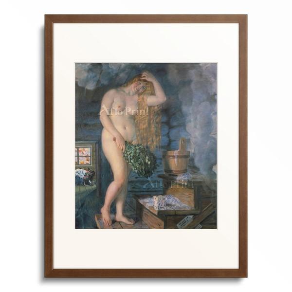 Artist: Kustodiev, Boris Michailowitsch,1878-1927 Imagetitle: Russische Venus (Frau in der Sauna). Location: Nischni-Nov...