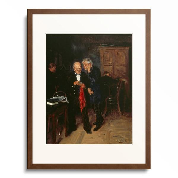 所蔵: トレチャコフ美術館Artist: Makovskij, Wladimir J,1846-1920 Imagetitle: Consensus. 1884. Dimensions: 40,6 x 31,3 cm Location: M...