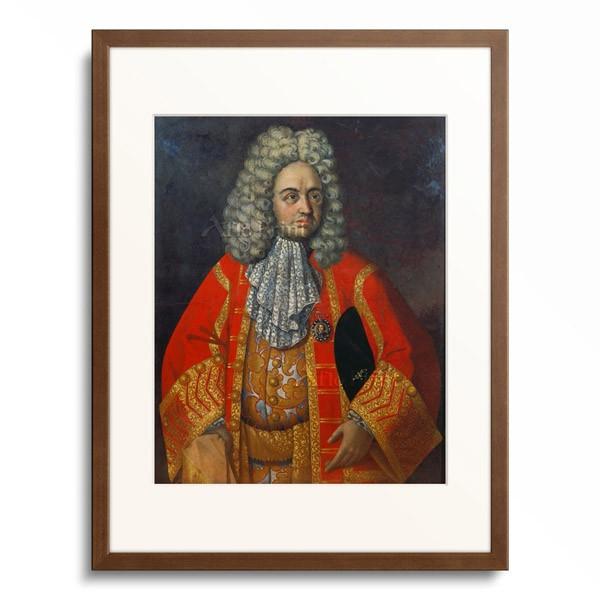 Artist: Nikitin, Roman Nikititsch,1680-1753 Imagetitle: Portrait of Grigorij Dmitriewitsch Stroganoff. Dimensions: 101 x...