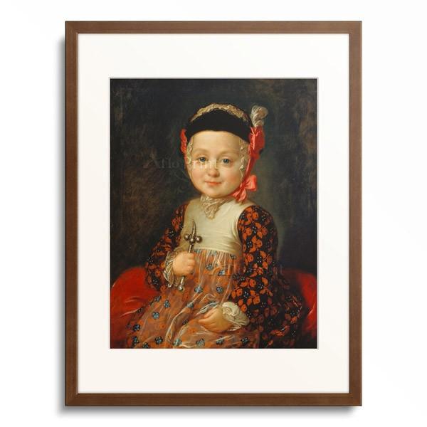 Artist: Rokotov, Fjodor,1735(?)-1808 Imagetitle: Kinderbildnis des A.G. Bobrinsky, illegitimer Sohn der Zarin Katharina ...