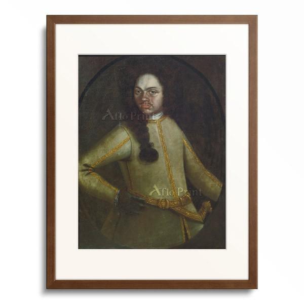 Artist: Russian School Imagetitle: Bildnis eines Mannes in der Uniform Peters I. aus der Jugend-Armee des Zaren. Locatio...