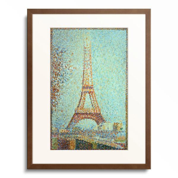 作家名： ジョルジュ・スーラ ( 1859年 - 1891年 ) タイトル：「エッフェル塔」フランスの画家ジャンル ： 印象派 新印象派 Artist: Seurat, Georges,1859-1891 Imagetitle: Der E...