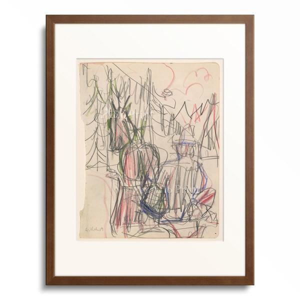 作家名： エルンスト・ルートヴィッヒ・キルヒナー ( 1880年 - 1938年 ) 国籍： ドイツ ジャンル ： ドイツ表現主義Artist: Kirchner, Ernst Ludwig,1880-1938 Imagetitle: Sl...