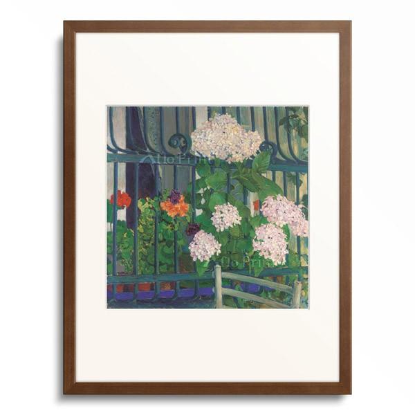 Artist: Moser, Koloman,1868-1918 Imagetitle: Geranium. Dimensions: 100,3 x 100,7 cm Medium: Oil/Canvas Location: Christi...