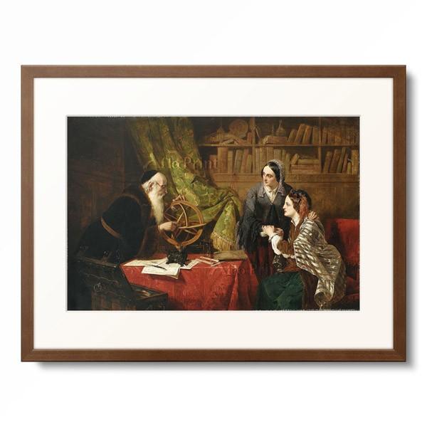 Artist: O'Neil, Henry Nelson,1817-1880 Imagetitle: Consulting the Astrologer. Medium: Oil/Canvas Location: Christie's Im...