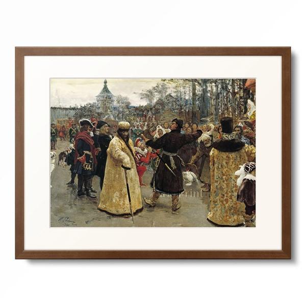 Artist: Repin, Ilja Efimowitsch,1844-1930 Imagetitle: Tsar Iwan Alexejewitsch and Pjotr Alexejewitsch of Russia. 1900 Lo...