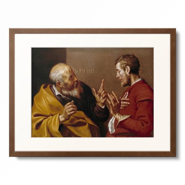 Artist: Jacobsz., Lambert,ca. 1598 - 1636 Imagetitle: Elisha and Gehasi. 1629 Dimensions: 62,5 x 84 cm Medium: On Canvas...