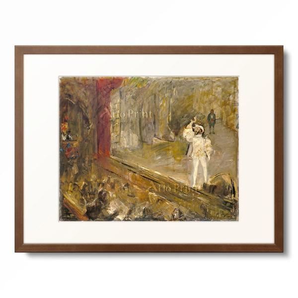 作家名：マックス・スレフォークト (1868年-1932年)国籍：ドイツ ジャンル ：印象派 Artist: Slevogt, Max,1868-1932 Imagetitle: Scene from Don Giovanni (Franc...