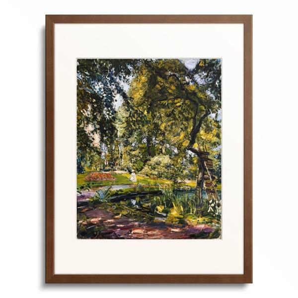 作家名：マックス・スレフォークト (1868年-1932年)国籍：ドイツ ジャンル ：印象派 Artist: Slevogt, Max,1868-1932 Imagetitle: Garden in Godrammstein with a ...