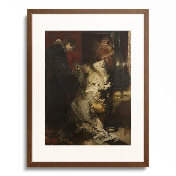 所蔵：クンストパラスト美術館Artist: Sohn, August Wilhelm,1830-1899 Imagetitle: Study for the Painting of the Last Supper. 1891 Dimensi...