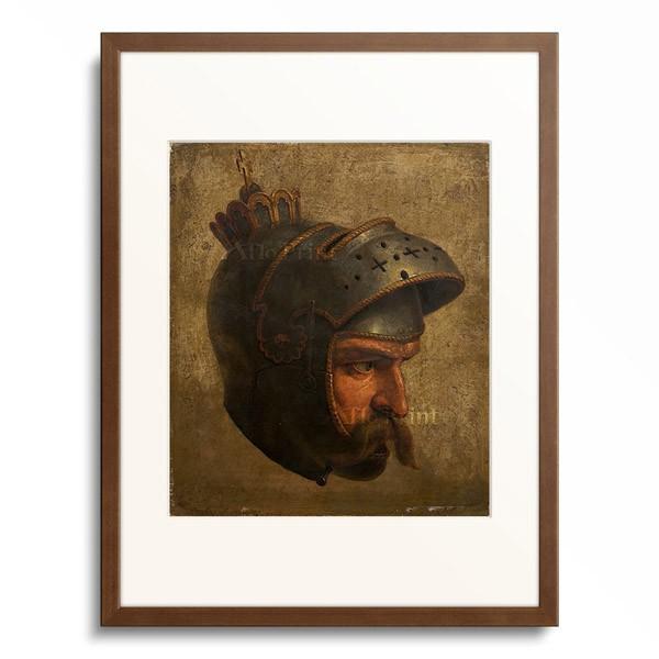 所蔵：クンストパラスト美術館Artist: Lessing, Carl Friedrich,1808-1880 Imagetitle: Study of Frederik Barbarossa's I head for the Fresco...