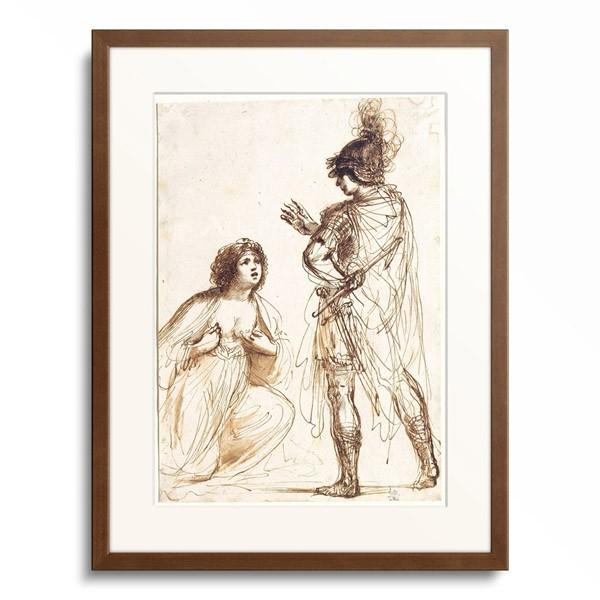 所蔵：クンストパラスト美術館Artist: Guercino (Giovanni Francesco Barbieri),1591-1666 Imagetitle: Cleopatra and Octavian. Around 1640 D...