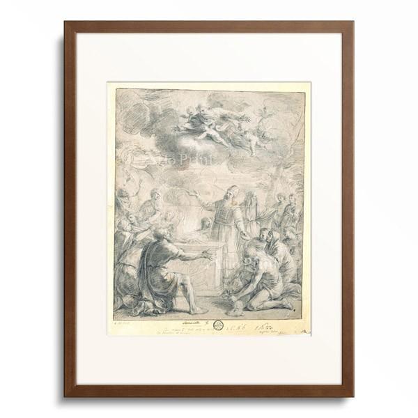 所蔵：クンストパラスト美術館Artist: Courtois, Guillaume,(Cortese, Guglielmo),1628-1679 Imagetitle: Aaron's Offering. Between 1653 and ...
