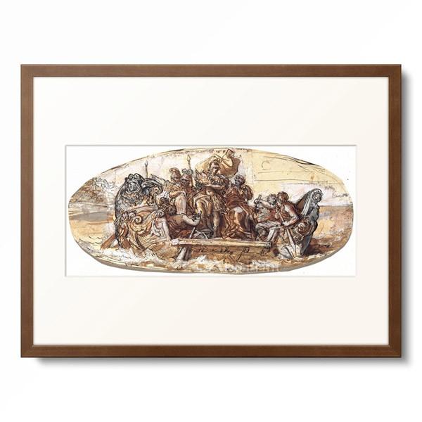 所蔵：クンストパラスト美術館Artist: Passeri, Giuseppe,1654-1714 Imagetitle: Jasons return from Colchis with the golden fleece. Around ...