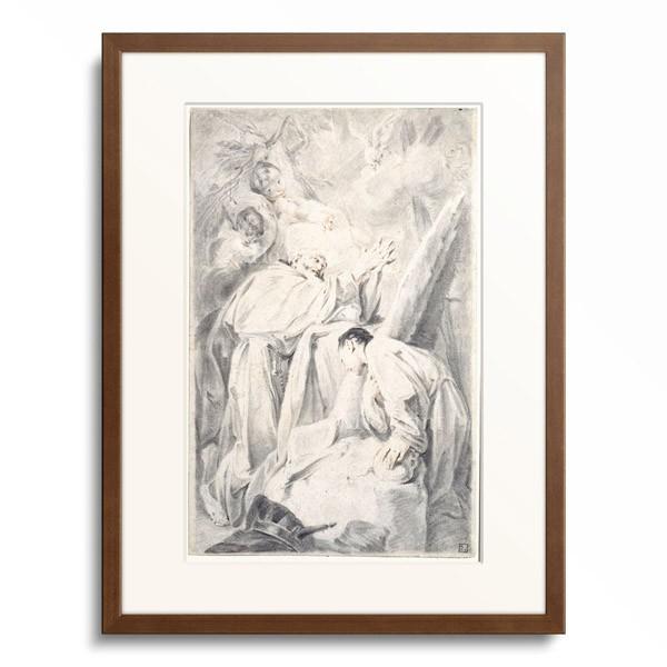 所蔵：クンストパラスト美術館Artist: Bencovich, Federico,um1670-nach1740 Imagetitle: The Vision of blessed Pietro Gambarcorti. Around 1...
