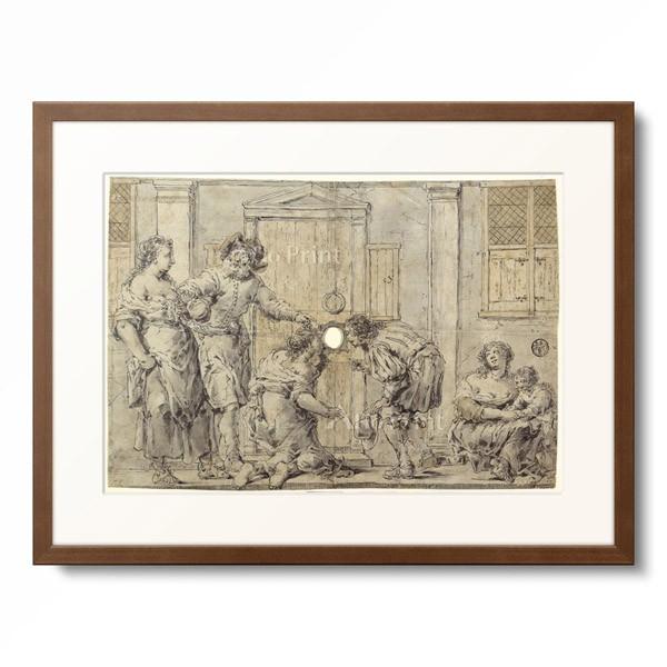 所蔵：クンストパラスト美術館Artist: Bramer, Leonard,1596-1674 Imagetitle: The Curious. Around 1655/60 Dimensions: 39,1 x 56,3 cm Mediu...