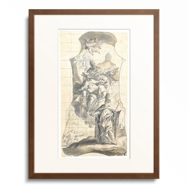 所蔵：クンストパラスト美術館Artist: Aw, Meinrad van,1712-nach1780 Imagetitle: Saints Nicholas, Martin and Urban. Around 1750 Dimension...