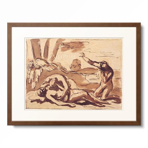 所蔵：クンストパラスト美術館Artist: Dufresnoy, Charles Alphonse,1611-1668 Imagetitle: Venus lamenting the death of Adonis. Dimensions:...