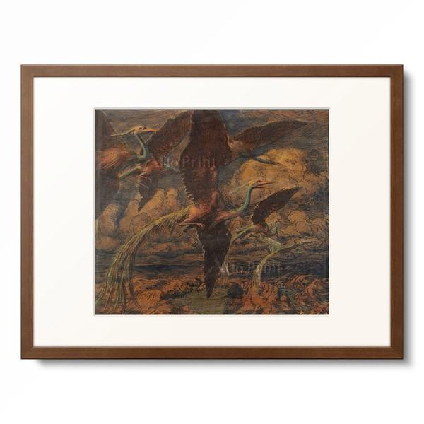 Artist: Thoma, Hans,1839-1924 Imagetitle: Wundervogel. (Magic Birds). 1892. Dimensions: 38 x 44 cm Medium: Ol auf Papier...