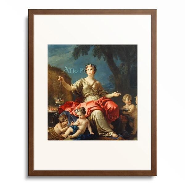 Artist: Taraval, Guillaume-Thomas-Raphael,1701-1750 Imagetitle: The Personification of Asia (?). Dimensions: 67.3 x 63.3...