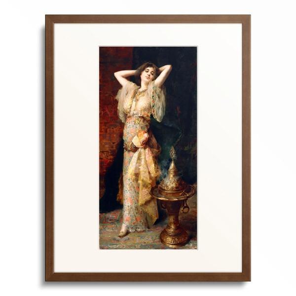 Artist: Masriera y Manovens, Francisco,1842-1902 Imagetitle: Odalisca. 1898 Dimensions: 140 x 60 cm Medium: oil/canvas, ...