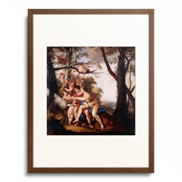 Artist: La Hyre, Laurent de,1606-1656 Imagetitle: Angelica and Medoro. 1641 Dimensions: 141.3 x 140.7 cm Medium: oil/can...