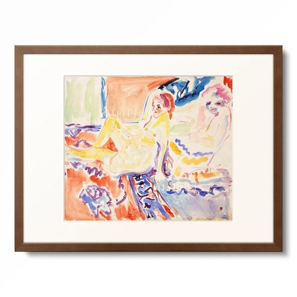 作家名： エルンスト・ルートヴィッヒ・キルヒナー ( 1880年 - 1938年 ) 国籍： ドイツ ジャンル ： ドイツ表現主義Artist: Kirchner, Ernst Ludwig,1880-1938 Imagetitle: Si...