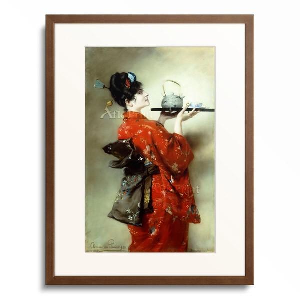 Artist: Pausinger, Clemens von,1855-1936 or 1938 Imagetitle: The Japanese Lady. 1888 Dimensions: 125 x 80 cm Medium: Pas...