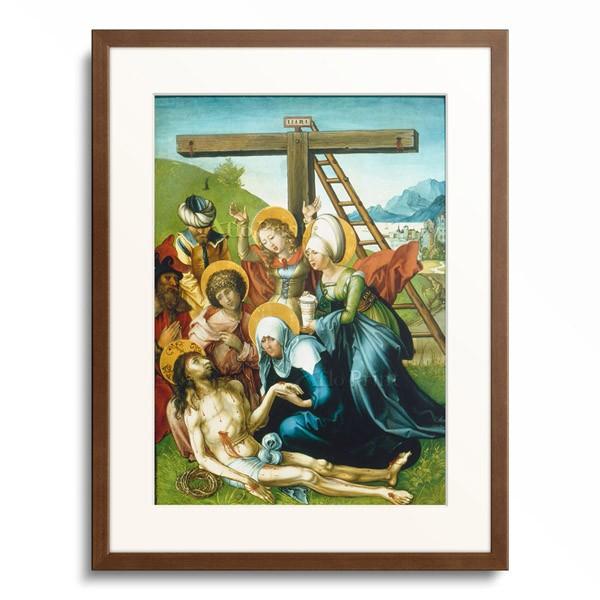 作家名： アルブレヒト・デューラー ( 1471年 - 1528年 ) 国籍： ドイツ ジャンル： ルネサンス Artist: Durer, Albrecht,1471-1528 Imagetitle: Panel on the top r...