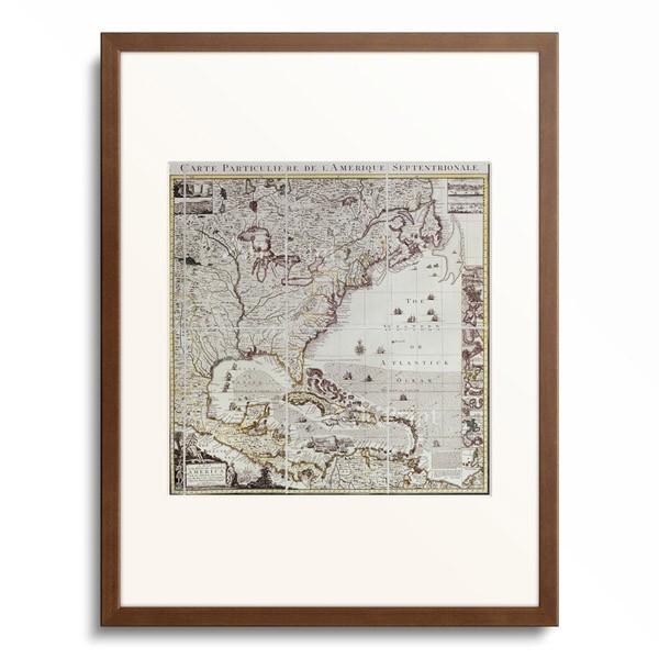 Artist: Popple, Henry Imagetitle: A Map Of The British Empire In America With The French, Spanish And The Dutch Settleme...