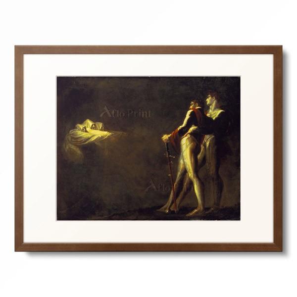 Artist: Fuseli, Henry,1741-1825 Imagetitle: The Three Witches appearing to Macbeth and Banquo. 1800-1810. Medium: oil on...