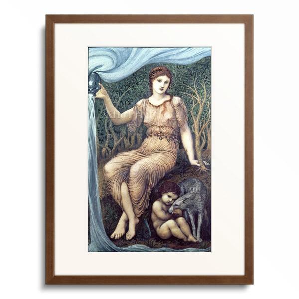 Artist: Burne-Jones, Sir Edward,1833-1898 Imagetitle: Earth Mother. 1882. Medium: Chalk