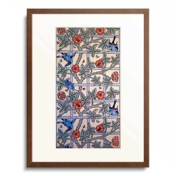 espalier / William MorrisRankengitter Tapete, 1864, Trellis Wallpaper, circa, 1864, William Morris, Ornament, Design, Ar...