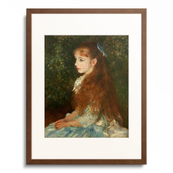 作家名： ピエール＝オーギュスト（オギュスト）・ルノワール  ( 1841年 - 1919年 )タイトル：「イレーヌ・カーン・ダンヴェール嬢の肖像」フランスの画家所蔵 ： ビュールレ・コレクション ジャンル： 印象派 Renoir, Aug...