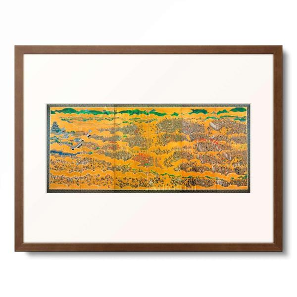 Japan: The siege of Osaka Castle (1615), A 17th century painting by several artists.The Siege of Osaka was a series of b...