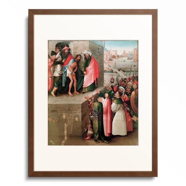 作家名： ヒエロニムス・ボス  ( 1450年頃 - 1516年 ) タイトル：「エッケ・ホモ（この人を見よ）」国籍： ネーデルラント　フランドル ジャンル　： ルネサンス　初期フランドル派　初期ネーデルランド絵画 Bosch, Hiero...