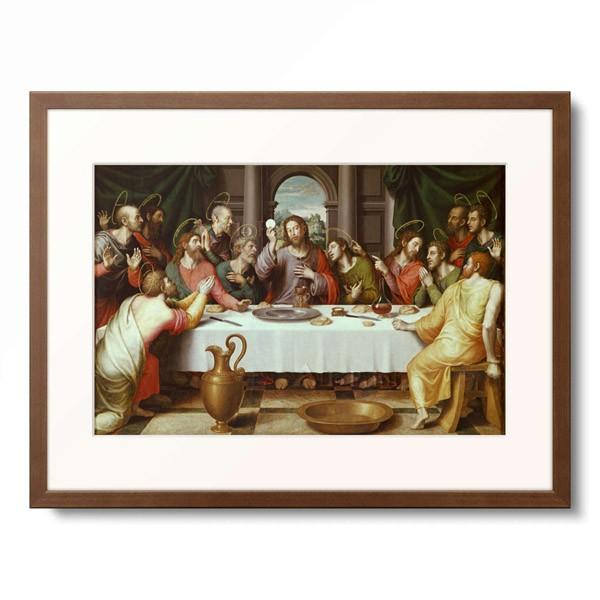 Juanes, Juan de, byname for Vicente Joannes Macip,/1523/24 - 1579."The Last Supper".Oil on canvas, 116 × 191cm.Identifie...