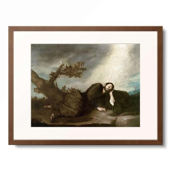 作家名： ホセ・デ・リベラ (1591年-1652年)タイトル：ヤコブの梯子国籍：??スペイン ジャンル　：??バロック　ナポリ派 Artist： JUSEPE DE RIBERATitle： Jacob's Dream of the La...