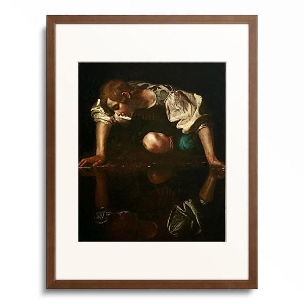 作家名： ミケランジェロ・メリージ・ダ・カラヴァッジオ ( 通称 カラヴァッジョ )( 1571年 - 1610年 ) 国籍： イタリア ジャンル： バロック Artist： CARAVAGGIOTitle： NarcissusLocati...