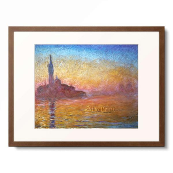 フランスの画家ジャンル： 印象派Artist： CLAUDE MONETTitle： Crepuscule a VeniseLocation： Tokyo, Bridgestone Museum of ArtMedium： PAINTING...